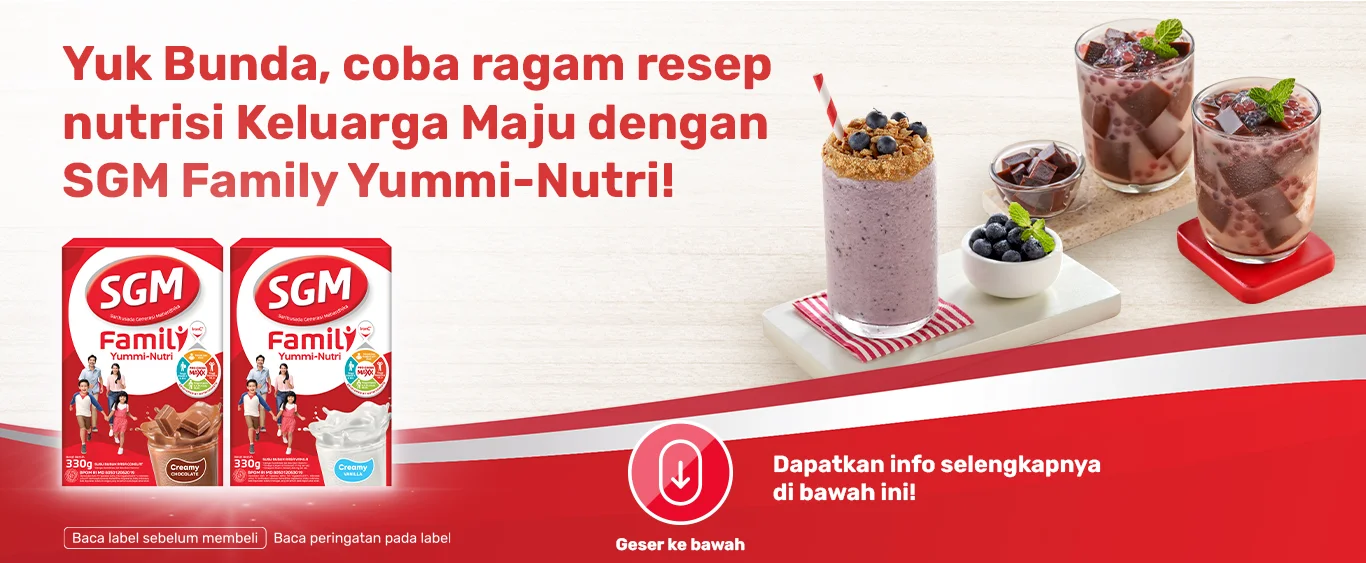 Kumpulan Resep Lezat untuk Keluarga Maju SGM Family