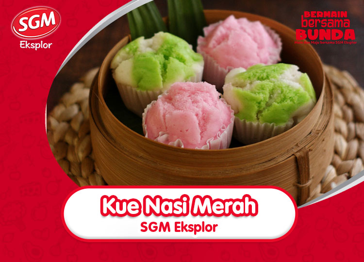 Resep Kue Nasi Merah SGM Eksplor